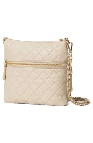 Mz Wallace Downtown Crosby Crossbody Bag - Buff