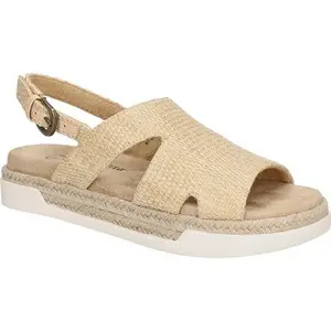 BELLA VITA Espadrille Slingback Sandal - Natural