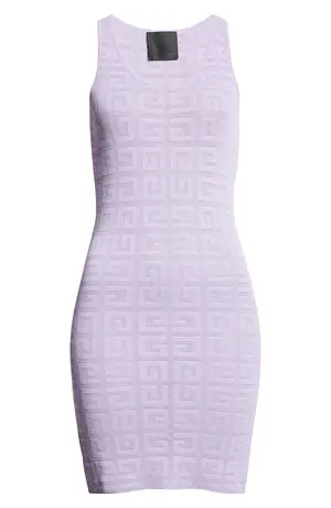 Givenchy 4g Logo Sleeveless Minidress