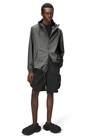 Rains Storm Breaker Waterproof Rain Jacket - Grey