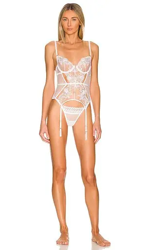 Bluebella Marseille Wired Basque - White