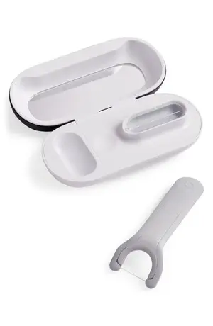QUIP Refillable Floss Pick & Dispensing Case - Slate Metal