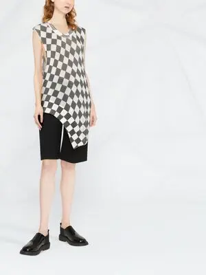 MAISON MARGIELA Checkerboard Knitted Top