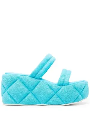 Le Silla Quilted Sandals For Women