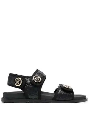 FERRAGAMO Logo-plaque Detail Sandals