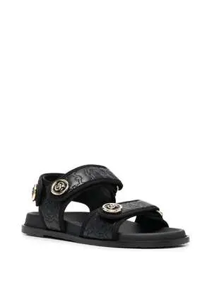 FERRAGAMO Logo-plaque Detail Sandals