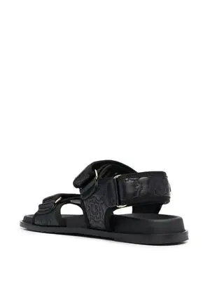 FERRAGAMO Logo-plaque Detail Sandals