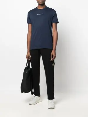 Paul & Shark Reflective-logo Organic Cotton T-shirt