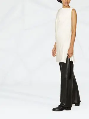 Rick Owens Draped Tunic - Neutrals