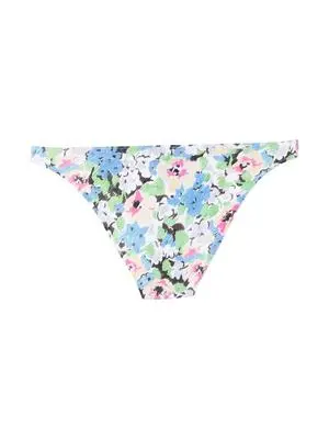 GANNI Floral Bikini Bottom - Blue