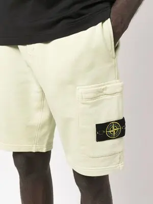 Stone Island Compass-patch Track Shorts