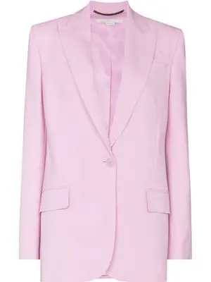 Stella McCartney Peak Lapel Blazer - Pink