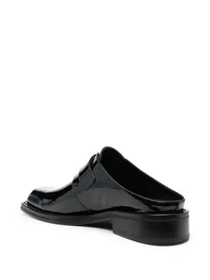 Martine Rose Chisel-toe Leather Mules
