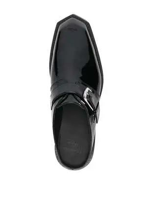 Martine Rose Chisel-toe Leather Mules