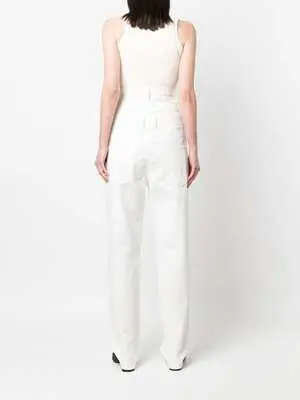 AC9 Double-waist Straight-leg Jeans
