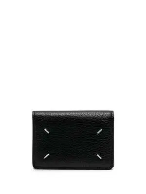 MAISON MARGIELA Four-stitch Bi-fold Wallet - Black