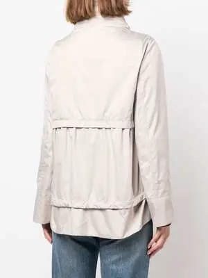 MOORER Zip-up Hooded Jacket