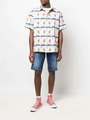 DIESEL® Distressed Denim Shorts