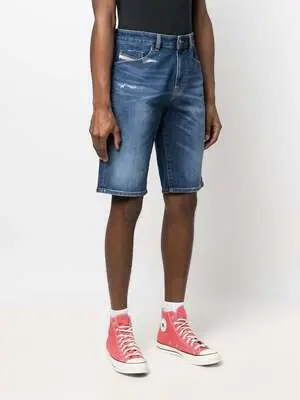 DIESEL® Distressed Denim Shorts