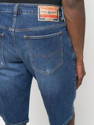 DIESEL® Distressed Denim Shorts
