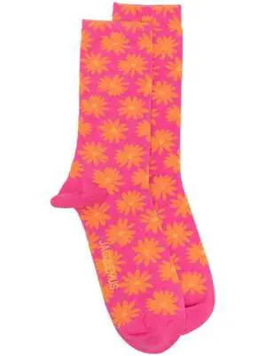 Jacquemus Floral Intarsia-knit Socks