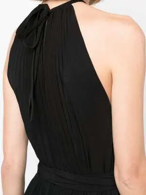 Alexandre Vauthier Asymmetric Pleated Dress