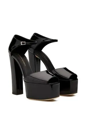 GIUSEPPE ZANOTTI Peep Toe Platform Sandals
