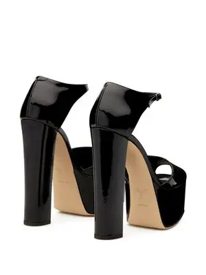 GIUSEPPE ZANOTTI Peep Toe Platform Sandals