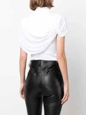 Viktor & Rolf Draped Asymmetric Bodysuit