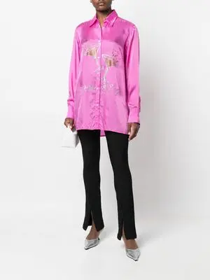 Viktor & Rolf Business Affairs Crystal- Embellished Shirt