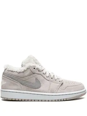 JORDAN Air 1 Low Se Sherpa Fleece Sneakers