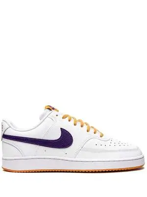 Nike Court Vision Low Nba Los Angeles Lakers Sneakers - White