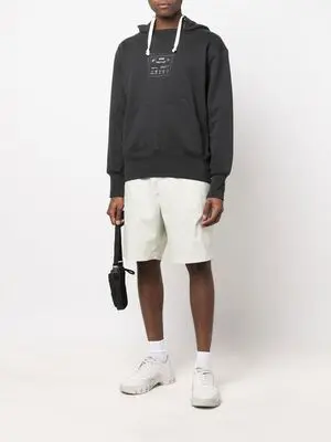 AMBUSH Elasticated Waist Cotton Bermuda Shorts - Green