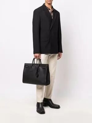 Saint Laurent Large Sac Du Jour Tote Bag - Black
