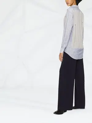 MAISON MARGIELA Layered Knit-detail Shirt