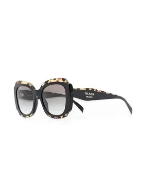 Prada Tortoiseshell-effect Sunglasses