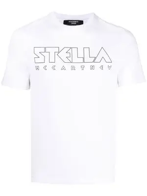 Stella McCartney Logo-print T-shirt - White