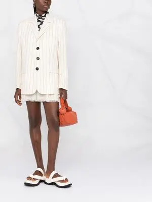 Marni Striped Virgin Wool Blazer