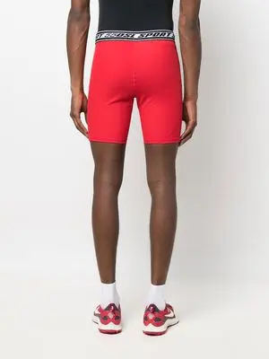 DIESEL® Logo Waistband Cycling Shorts