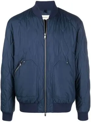 Zegna Quilted Bomber Jacket