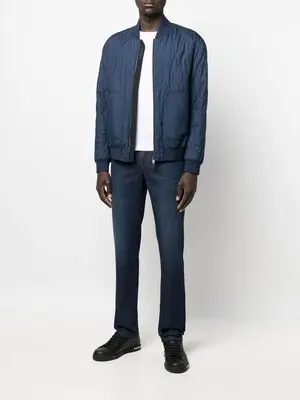 Zegna Quilted Bomber Jacket