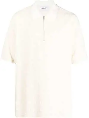 AMBUSH Monogram-textured Polo Shirt