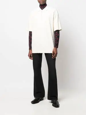 AMBUSH Monogram-textured Polo Shirt