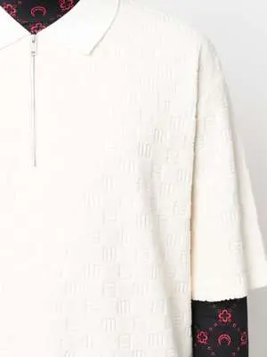 AMBUSH Monogram-textured Polo Shirt