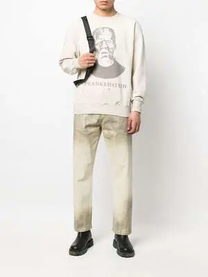 SAINT MXXXXXX Saint Michael Frankenstein Sweatshirt