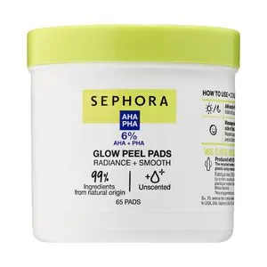 SEPHORA COLLECTION Glow Peel Pads With Aha + Pha - One-color