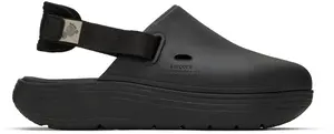 Suicoke Suicoke Black CAPPO Slippers - Black