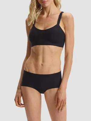Commando Butter Soft-support Adjustable Bralette - Black