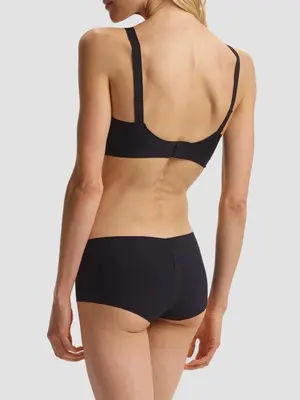 Commando Butter Soft-support Adjustable Bralette - Black