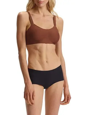 Commando Butter Soft-support Adjustable Bralette Cinnamon